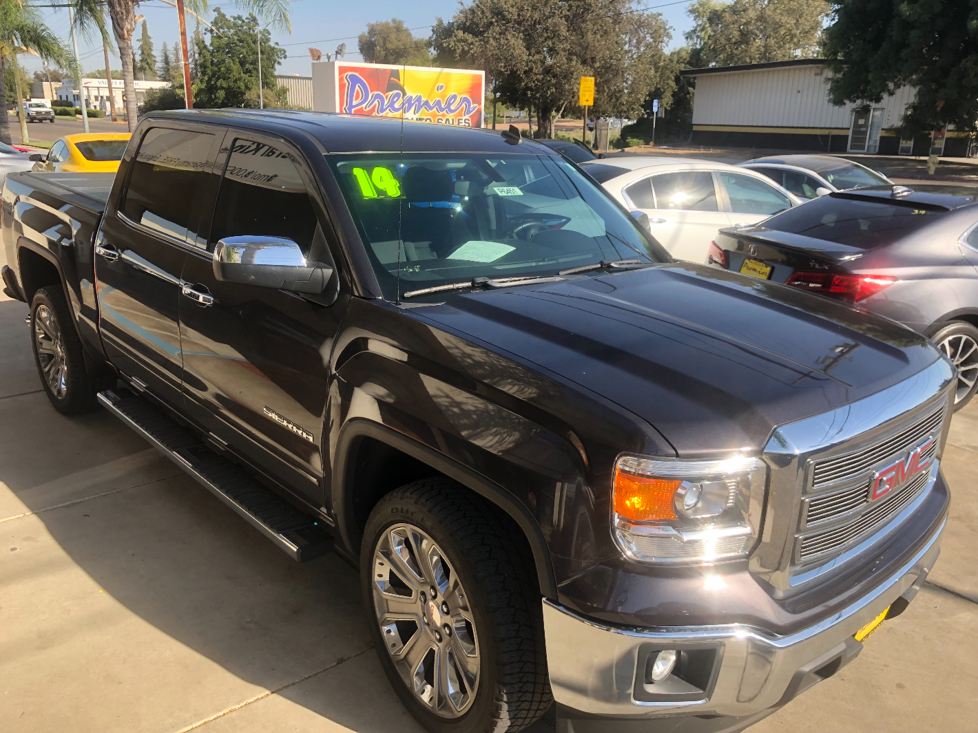 2014 GMC Sierra SLE at Premier Auto Visalia