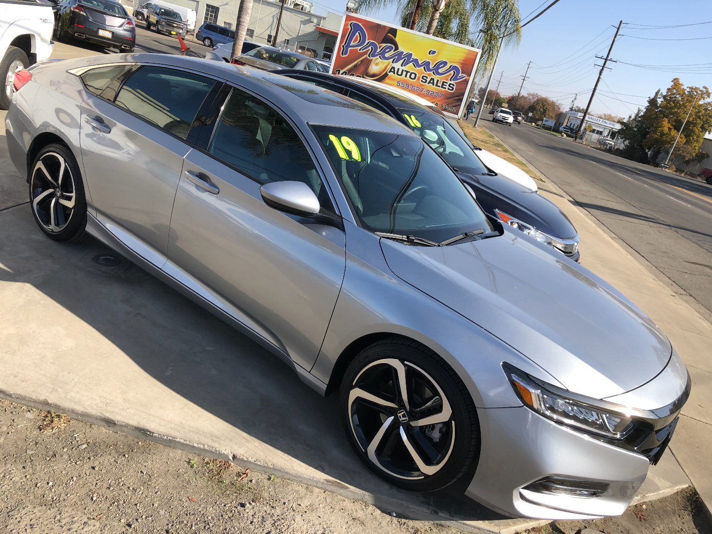 2019 HONDA Accord SPORT 2.0L Turbo sedan at Premier Auto Visalia