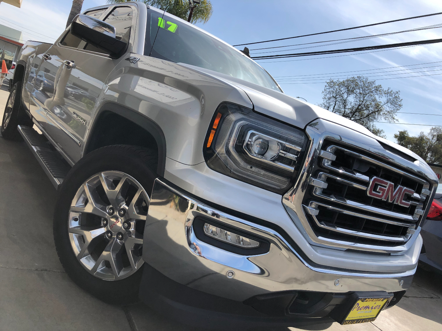 2017 GMC Sierra SLT 1500 Crew cab 4WD at Premier Auto Visalia