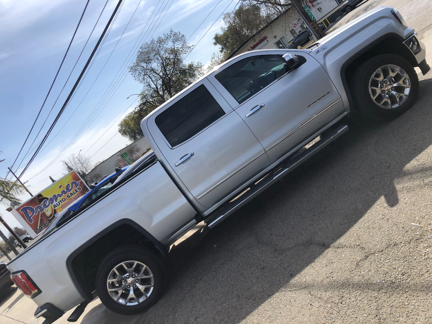 2017 GMC Sierra SLT 1500 Crew cab 4WD at Premier Auto Visalia