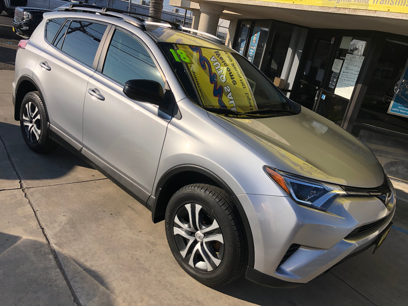 2018 TOYOTA RAV4 LE Sport Utility at Premier Auto Visalia
